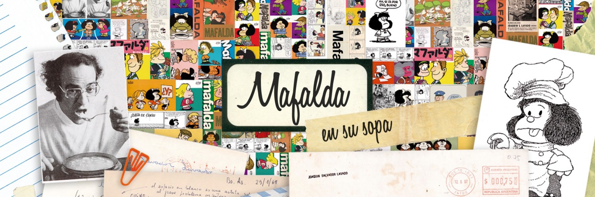 Mafalda en su sopa - Biblioteca Nacional