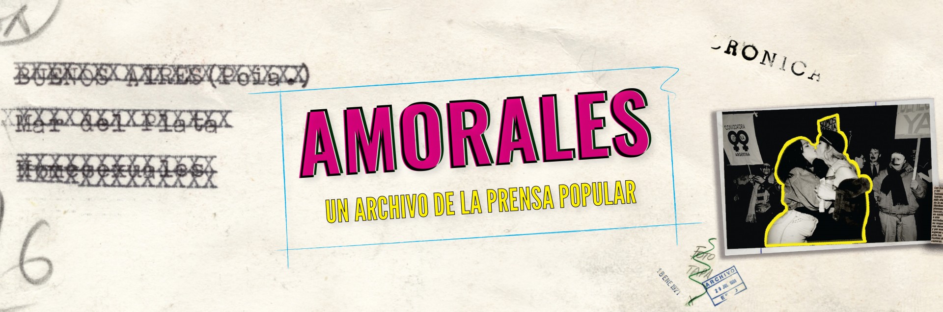 Amorales. Un archivo de la prensa popular - Biblioteca Nacional