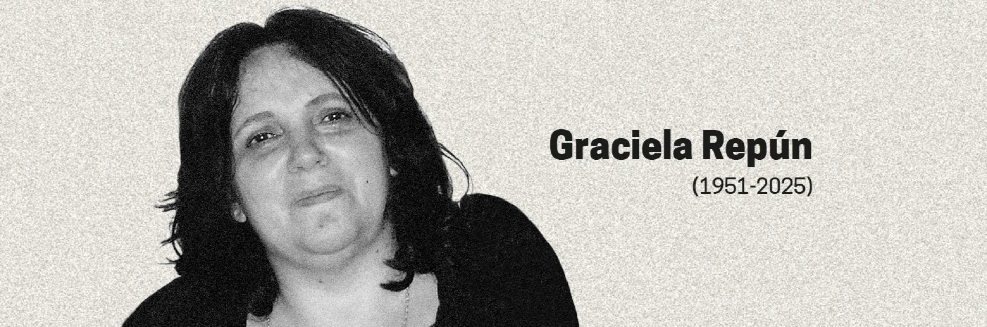 Graciela Repún (1951-2025) - Biblioteca Nacional